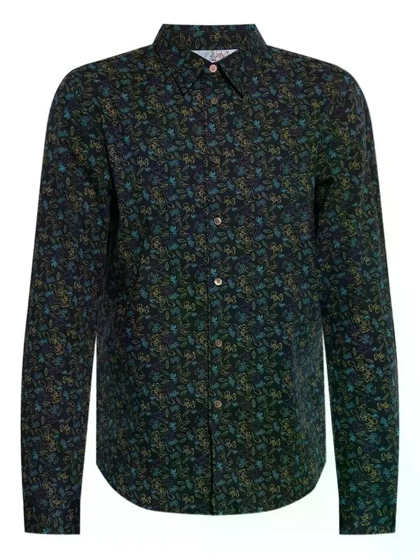 Paul Smith Floral-print Button-up Shirt