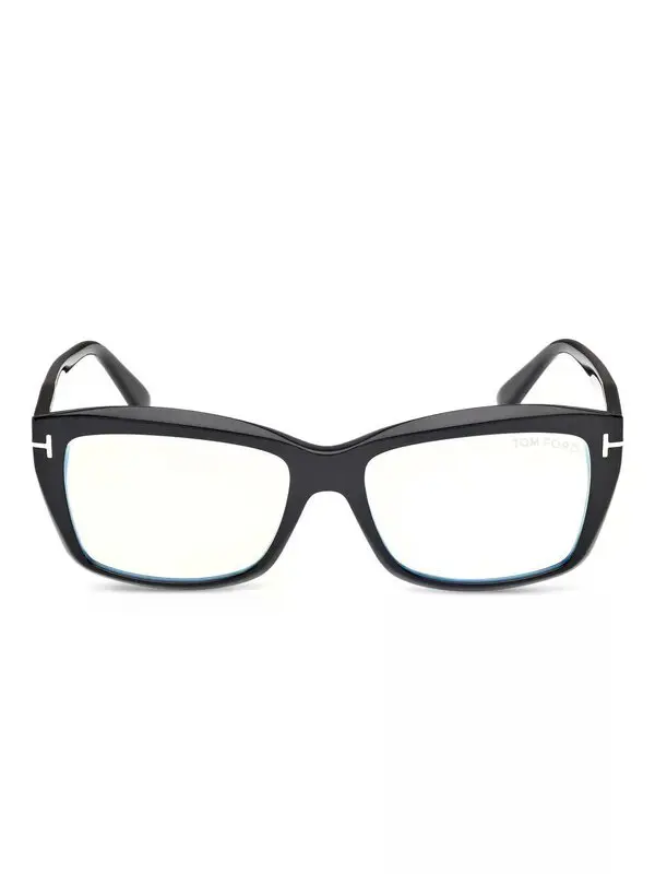 TOM FORD Rectangular-frame Optical Glasses - Black