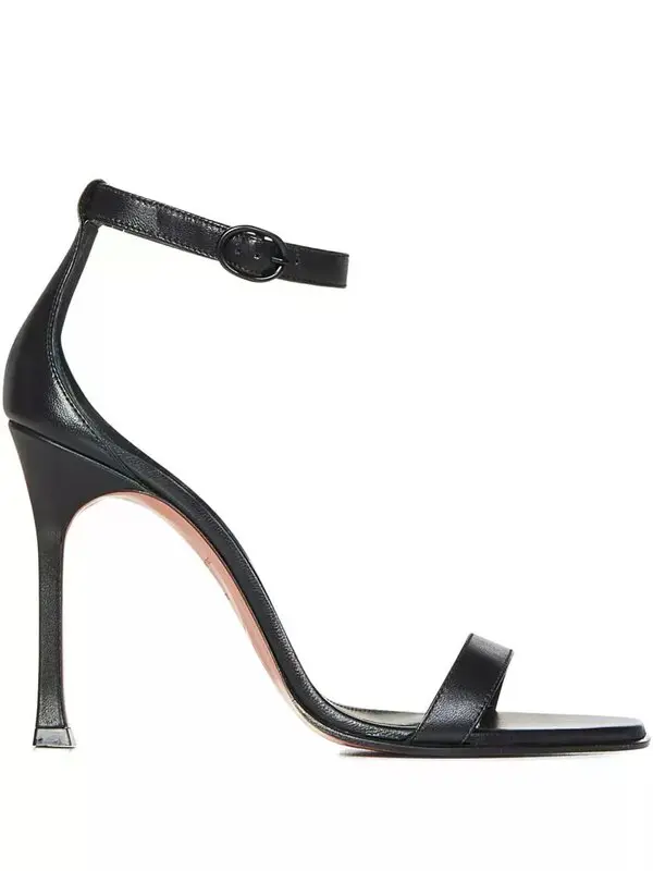 Amina Muaddi 105mm Kim Strappy Stiletto Sandals