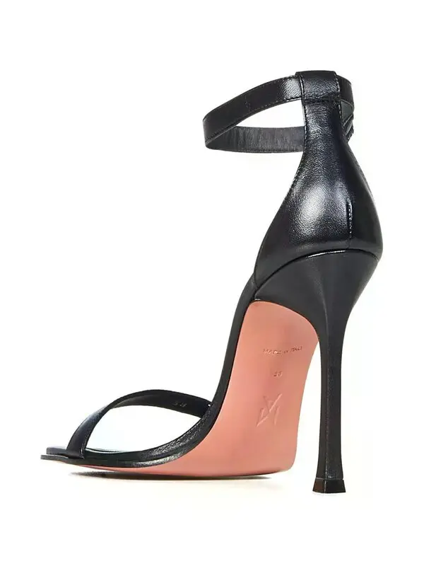 Amina Muaddi 105mm Kim Strappy Stiletto Sandals