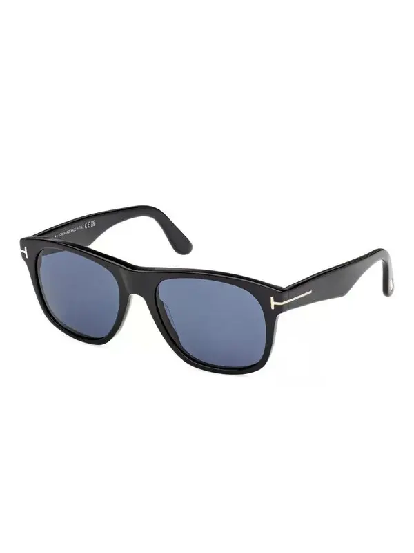 TOM FORD Rectangle-frame Sunglasses - Black