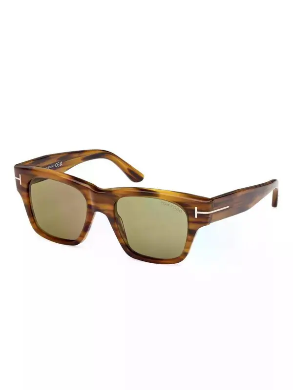 TOM FORD Tortoiseshell Square-frame Sunglasses