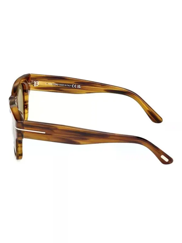 TOM FORD Tortoiseshell Square-frame Sunglasses