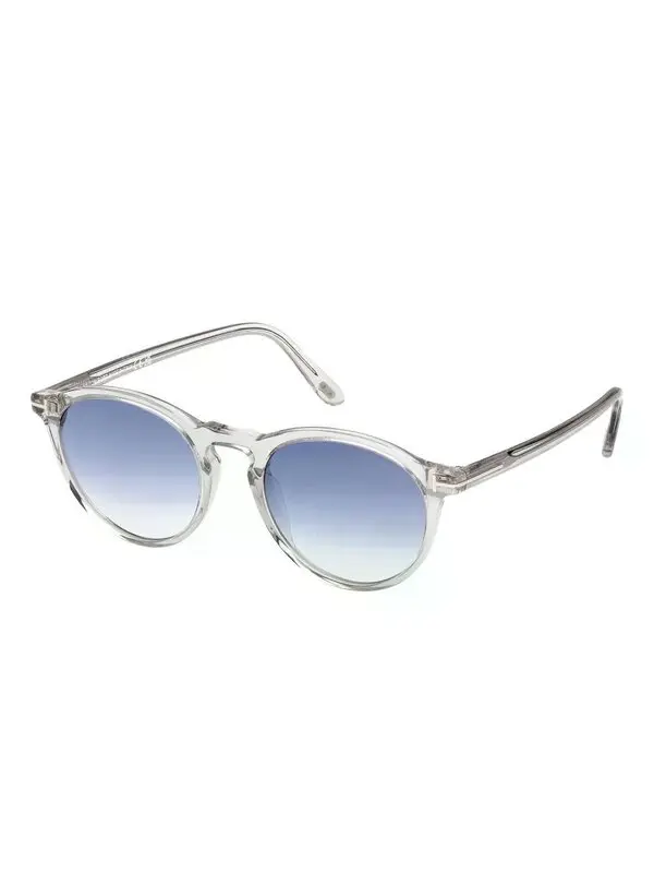 TOM FORD Round-frame Sunglasses - Grey