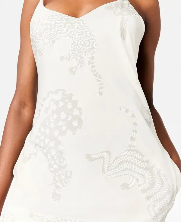 Stella McCartney Leopard-print Sleeveless Dress - Natural