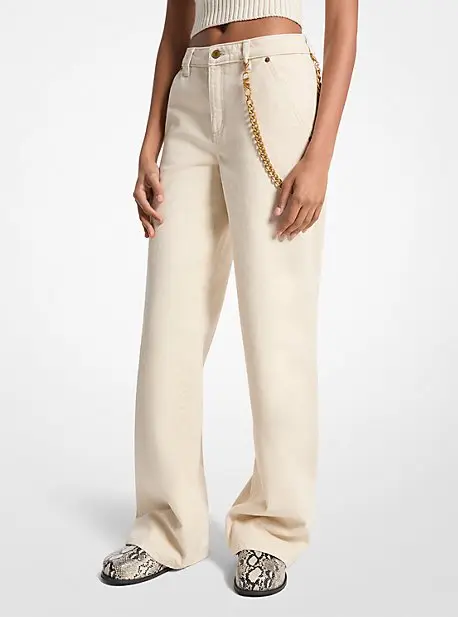 Michael Kors Relaxed Wide-leg Jeans