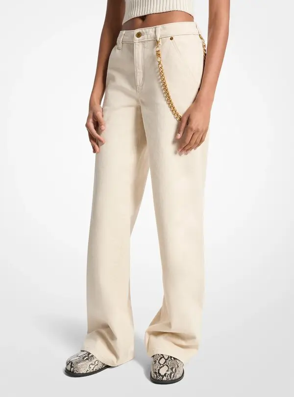 Michael Kors Relaxed Wide-leg Jeans