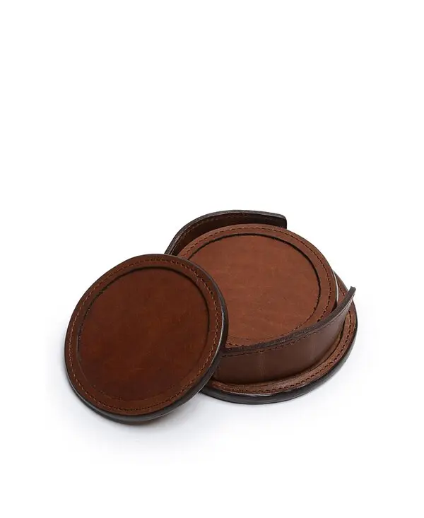 KORCHMAR Frost Coaster, Set Of 4 - Espresso