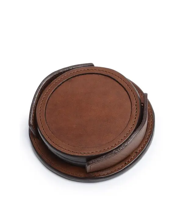 KORCHMAR Frost Coaster, Set Of 4 - Espresso