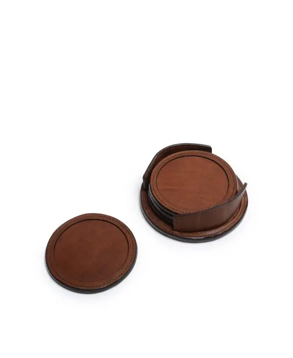 KORCHMAR Frost Coaster, Set Of 4 - Espresso