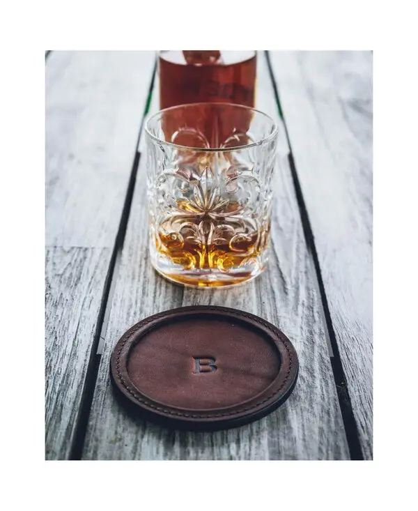KORCHMAR Frost Coaster, Set Of 4 - Espresso