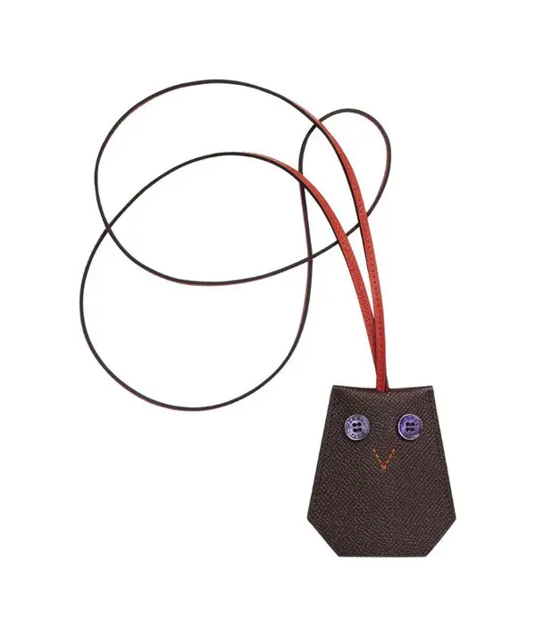 Hermès H Hibouton Clochette Key Ring