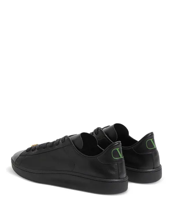 Valentino Garavani Royco Low Top Sneakers - Black/green