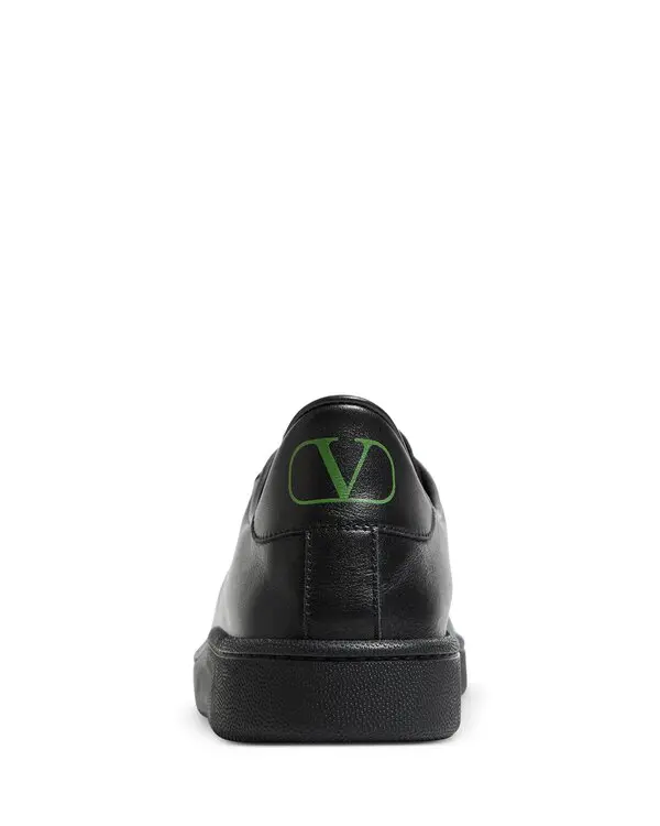 Valentino Garavani Royco Low Top Sneakers - Black/green