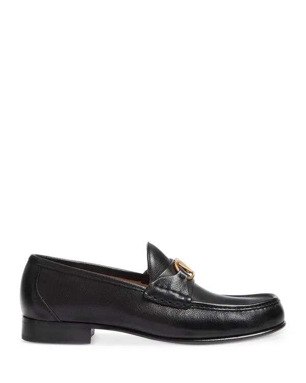 Valentino Garavani Vlogo Loafers - Black