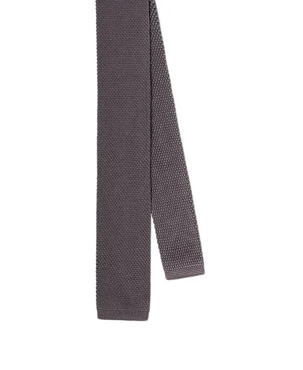 Robert Talbott Redford Silk Knit Necktie - Grey