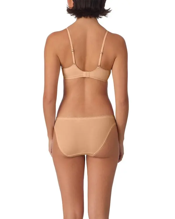 ON GOSSAMER Cabana Cotton Unlined Underwire Bra - Champagne