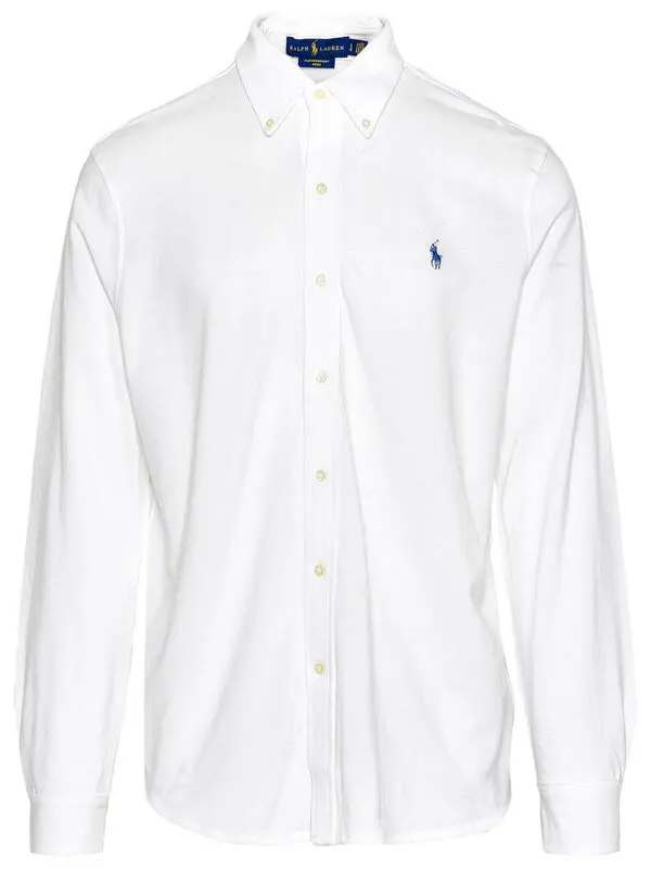 Polo Ralph Lauren Cotton Button-down Shirt - White