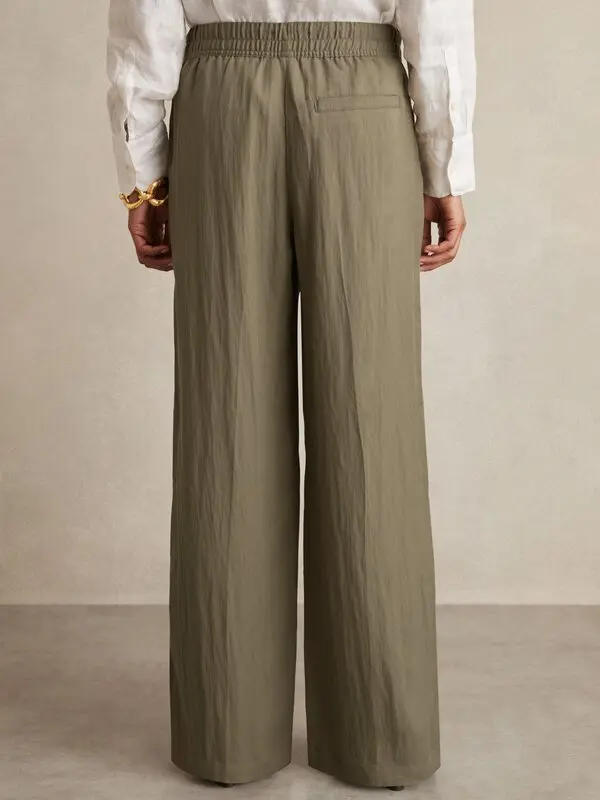 REISS Carrigan Lyocell-blend Trousers