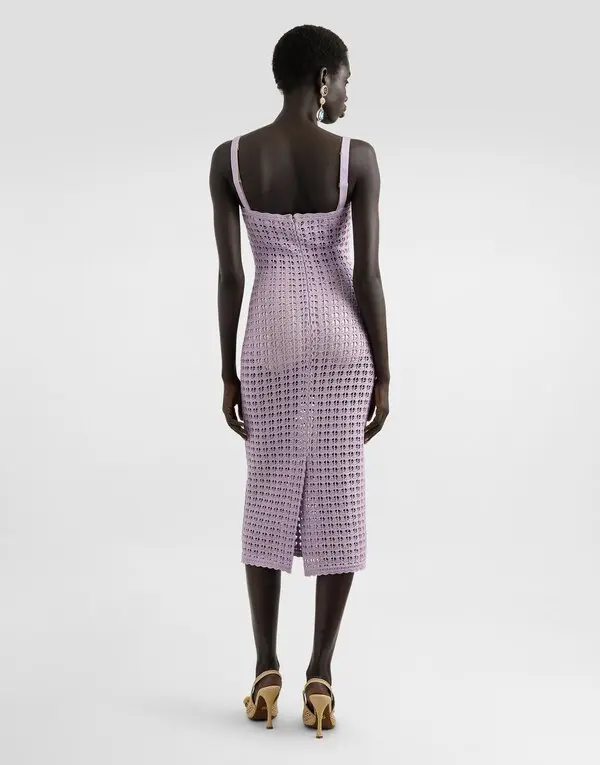 Dolce & Gabbana Crochet Bustier Dress