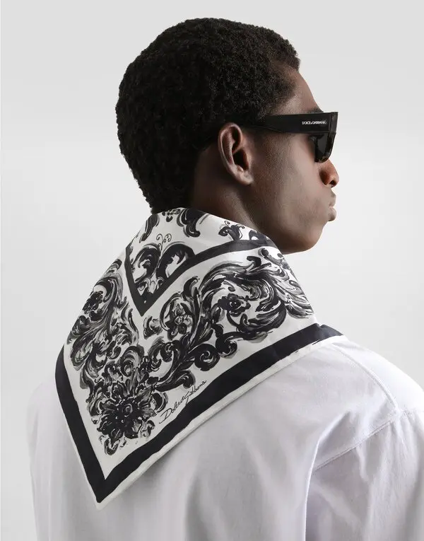 Dolce & Gabbana Scarf Detail Cotton T-shirt