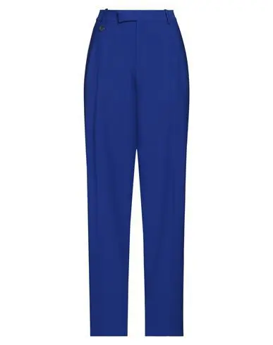 Burberry Wide-leg Virgin Wool Pants - Blue