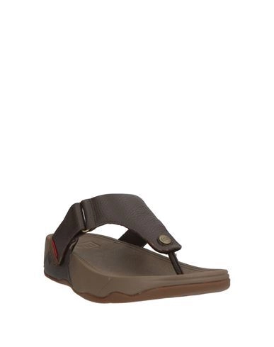 Fitflop Leather Thong Sandals - Brown
