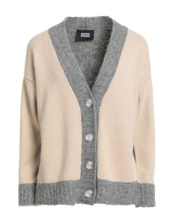 Alpha Studio Cardigan - Beige