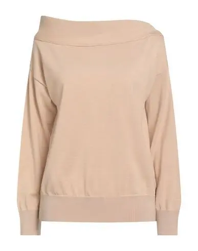 Alpha Studio Sweater Camel Wool - Beige