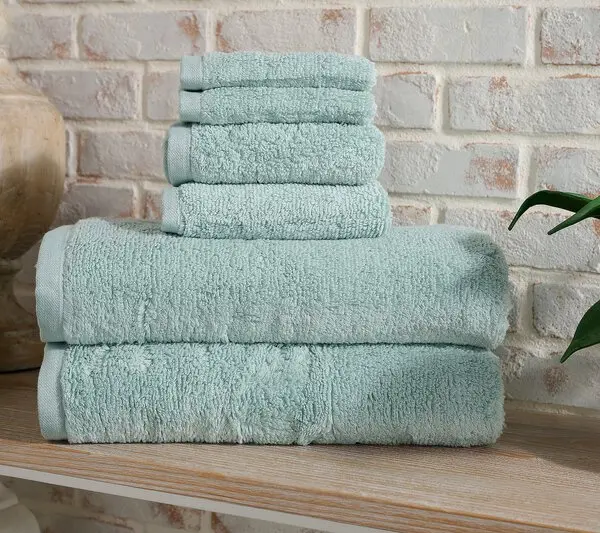 NORTHERN NIGHTS As Is Micro-cotton 6-pc Towel Set - One-color