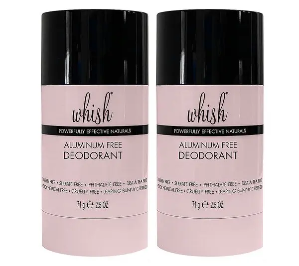 Whish 2.5oz Deodorant Stick Duo - One-color