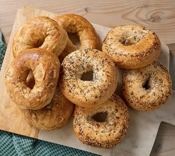 JUST BAGELS 4oz Nyc Bagels In Choice Of Flavors - One-color
