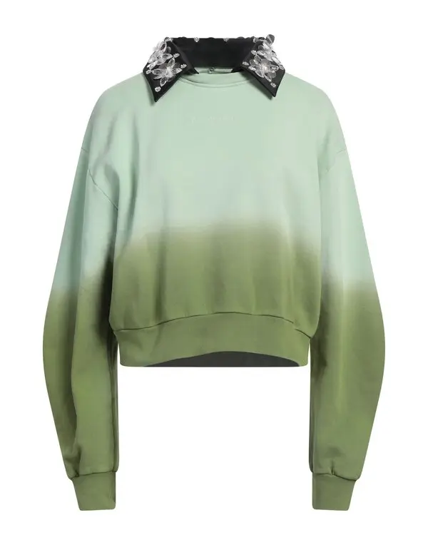 DES_PHEMMES Tie-dyed Sweatshirt - Green