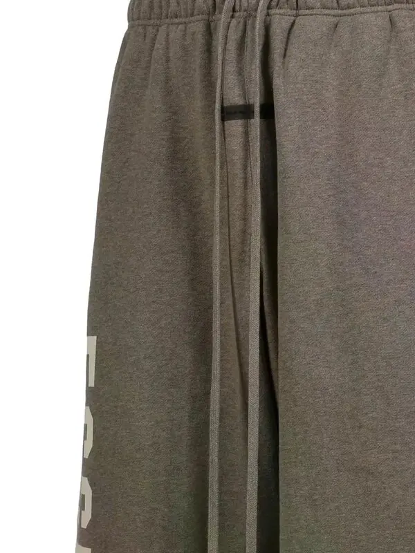 Fear Of God Logo-print Drawstring Track Pants - Brown