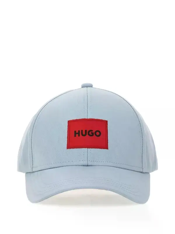 Hugo Canvas Baseball Cap - Blue