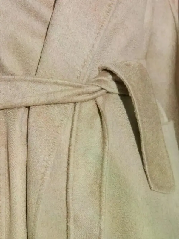 Max Mara Ludmilla Belted Wrap Coat - Neutrals