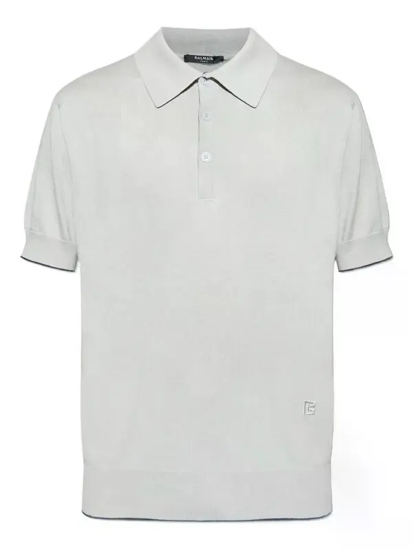 Balmain Shortsleeved Polo Shirt