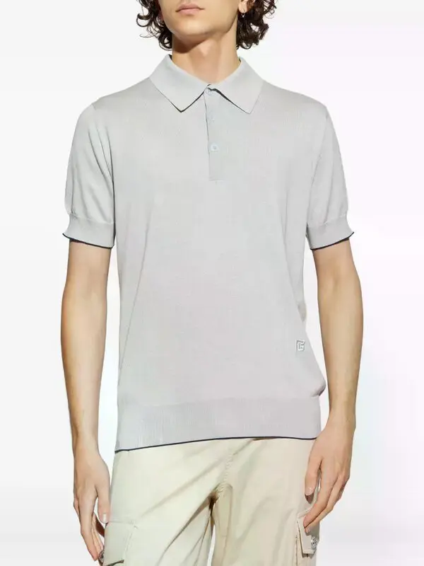 Balmain Shortsleeved Polo Shirt