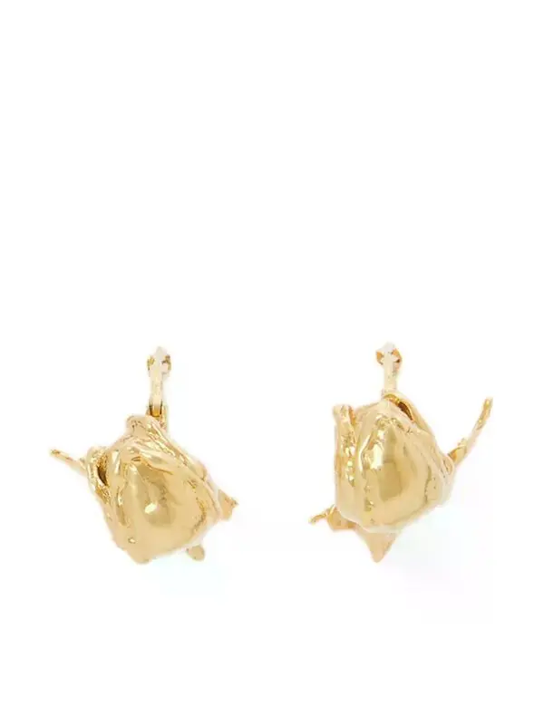 Marni Floral Earrings - Gold
