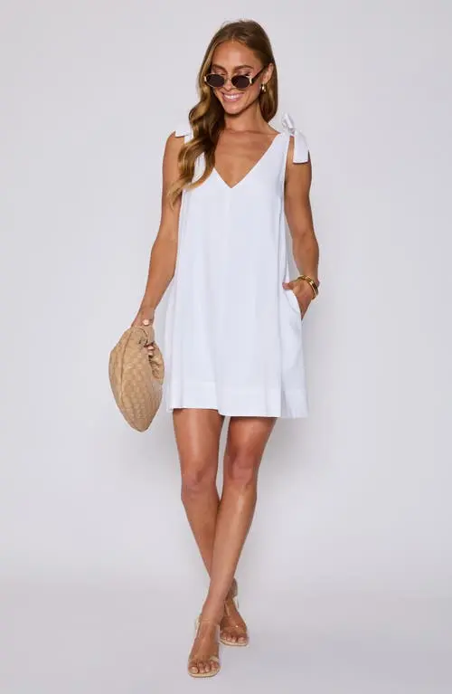 VICI Tara Tie Strap Mini Dress