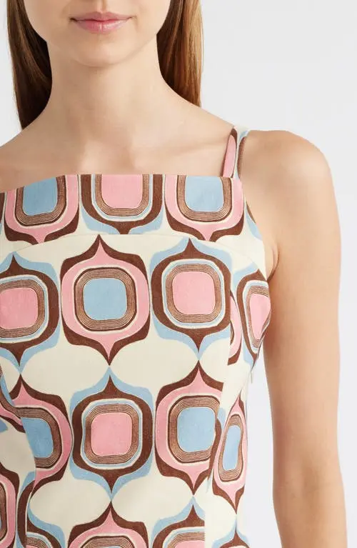 Mango Jane Printed Sleeveless Top