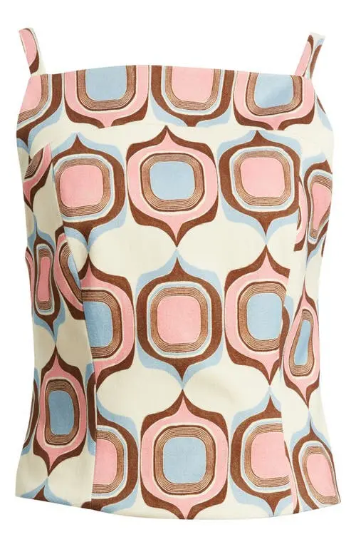 Mango Jane Printed Sleeveless Top