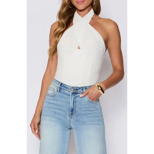 VICI Al Fresco Knit Halter Top