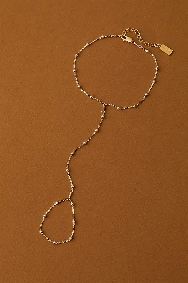 SET & STONES Austen Hand Chain - Gold