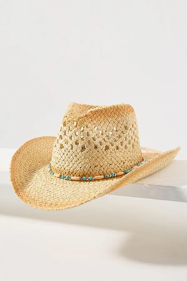 San Diego Hat Kaia Toasted Straw Rancher - Tan