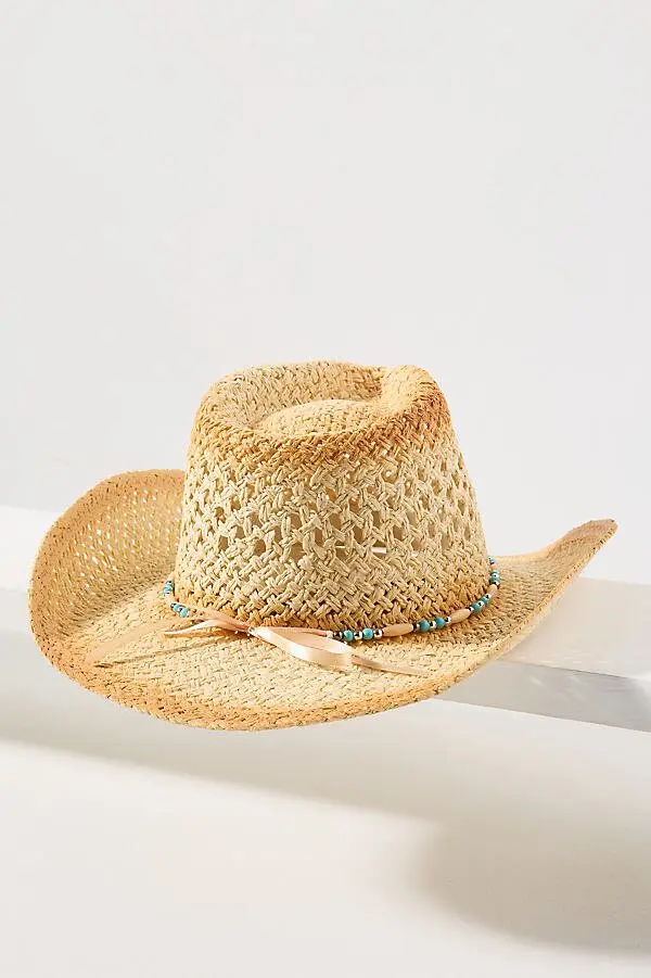 San Diego Hat Kaia Toasted Straw Rancher - Tan