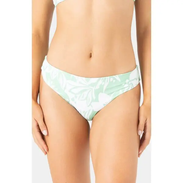 Roxy Oceanside Hipster Bikini Bottom - Seafoam