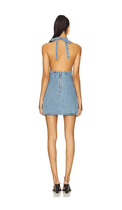 Free People Trevi Denim Mini Dress