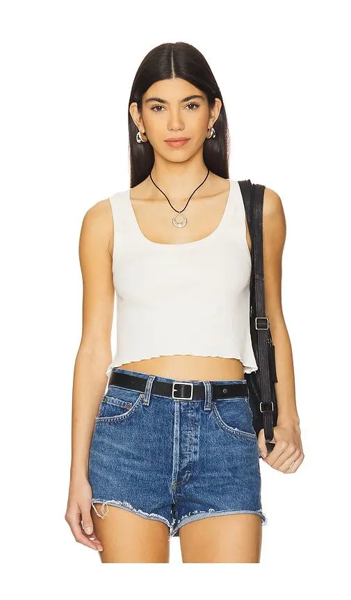 Lna Ravi Ribbed Tank