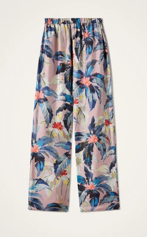 La DoubleJ Silk Twill Drawstring Pants